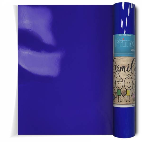 Ultra Blue Gloss Prime Self Adhesive - GM Crafts