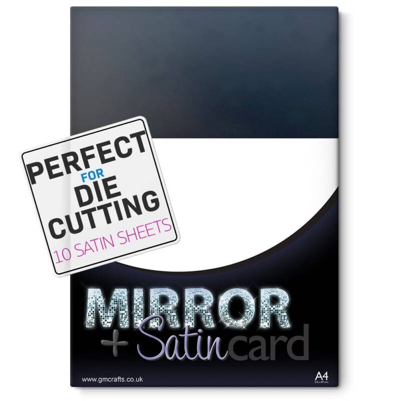 Premium Mirror Card for Crafts | Reflective Cardstock Sheets | GM Crafts
