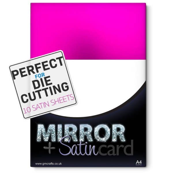 Premium Mirror Card for Crafts | Reflective Cardstock Sheets | GM Crafts