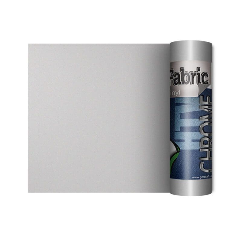 GM Silver (Matt) Chrome HTV 140mm x 500mm - GM Crafts