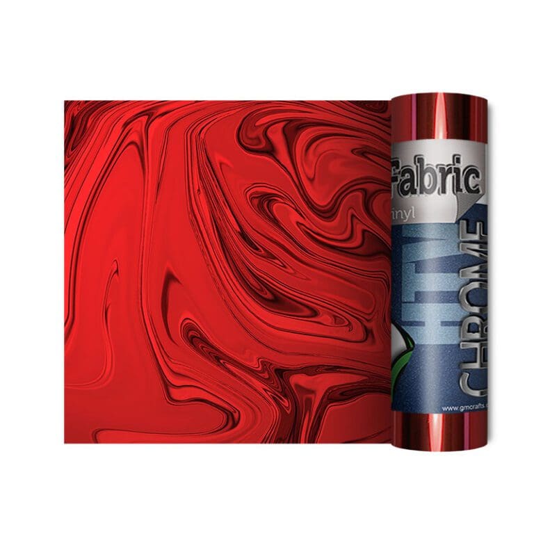 GM Red Chrome HTV 140mm x 500mm - GM Crafts