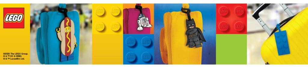Playful & Personalized LEGO Stationery and Bag Tags | Bring Fun to ...
