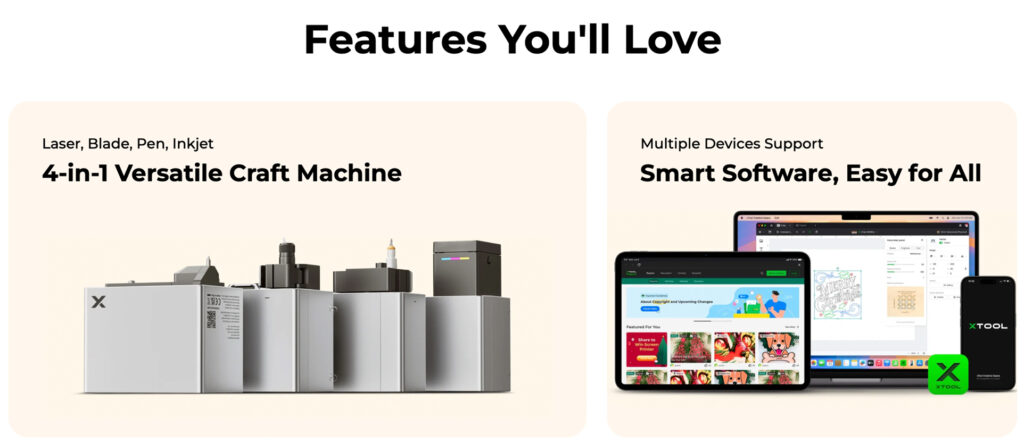 xTool M1 Ultra 20W Advanced Bundle | GM Crafts