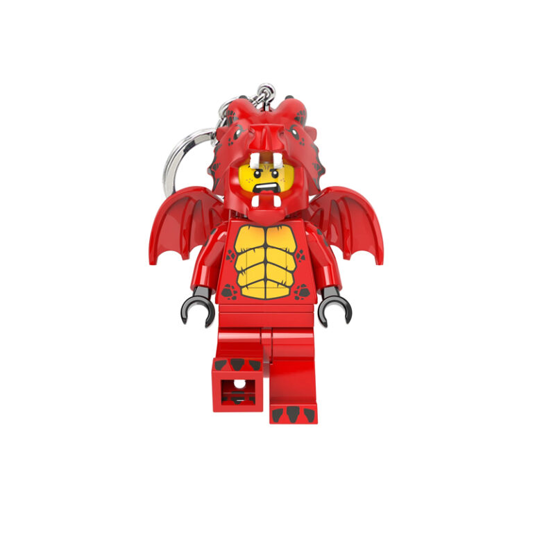 Lego Dragon Suit Guy Keychain Light - GM Crafts
