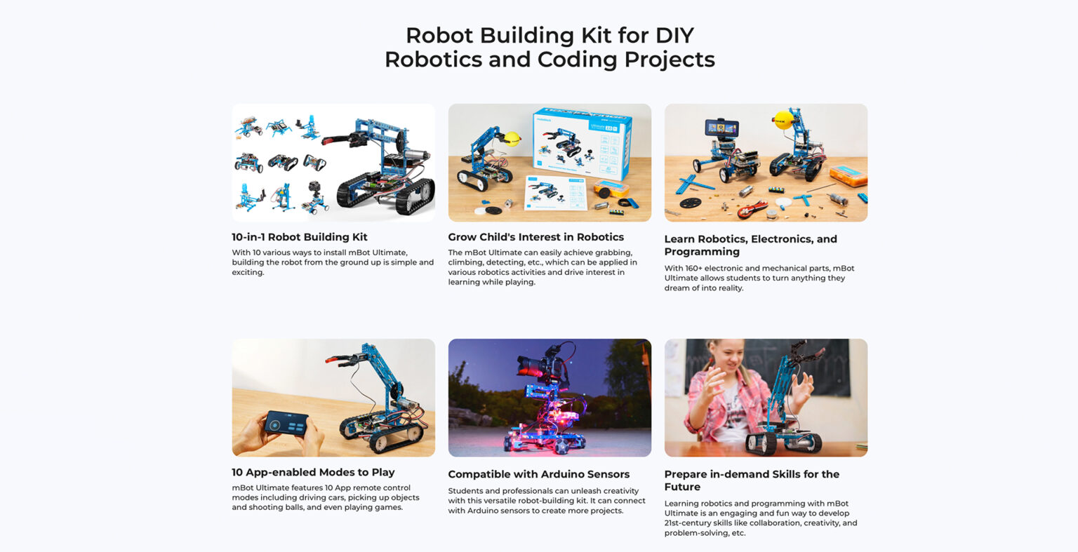 Makeblock mBot Ultimate V2.0 – Advanced STEM Robotics Kit