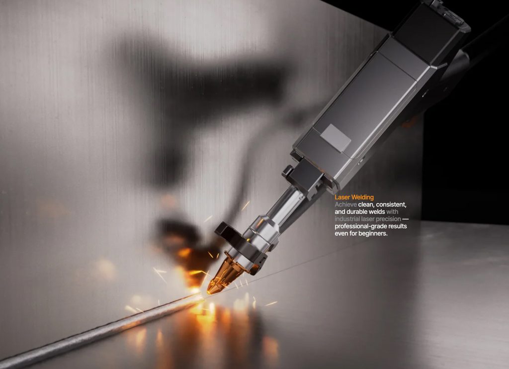 xTool MetalFab Welder 1200W – High-Power Laser Welding