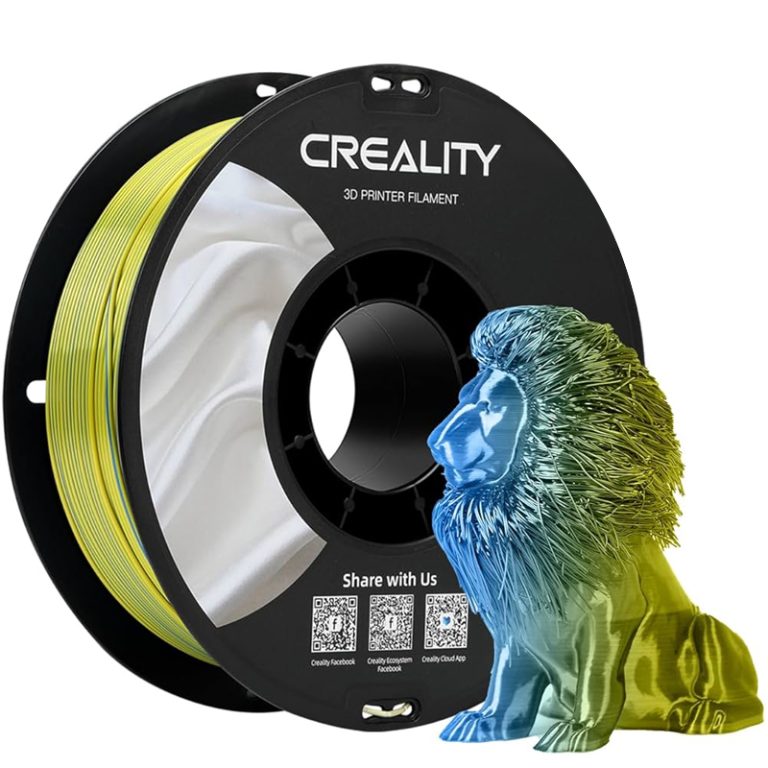 Creality CR Silk Blue/Yellow Filament - Metallic Glossy Silk PLA