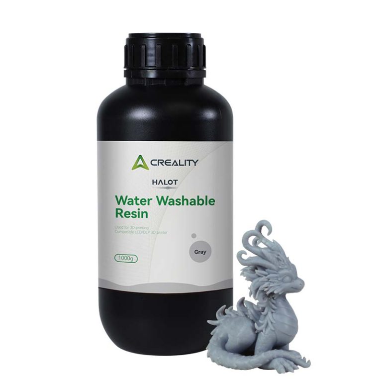 Creality Water Washable Resin 1kg Grey - High Accuracy 3D Resin