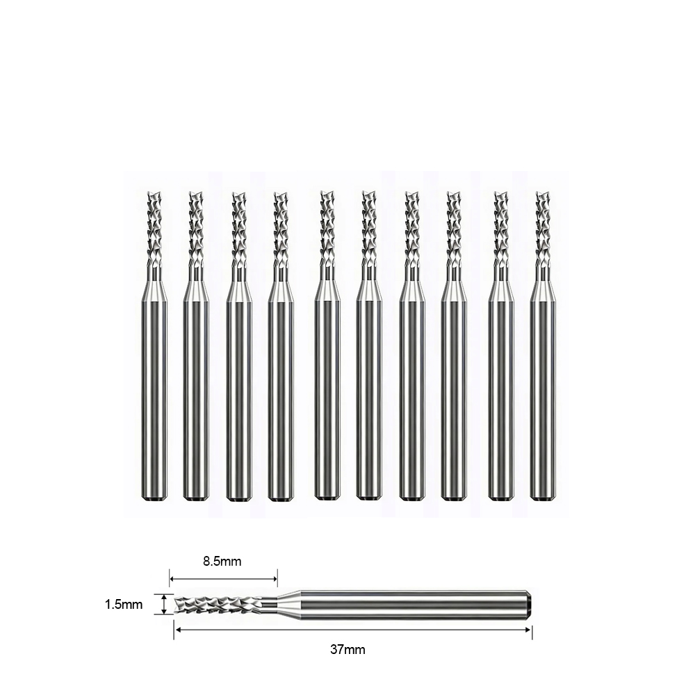 MaxMake Corn Bit 1.5mm x 8.5mm (10 Pack) | HiMill D1 & D1S
